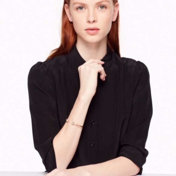 kate spade | Jewelry | Kate Spade Gold Lady Marmalade Cuff Bracelet ...